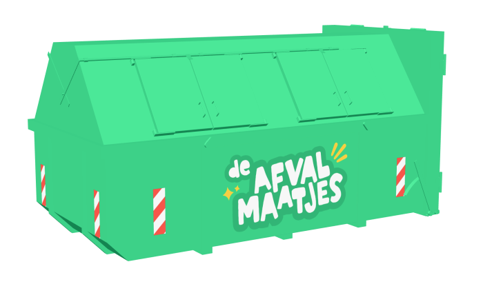 Afvalcontainer huren | voor grote & kleine hoeveelheden » De Afvalmaatjes